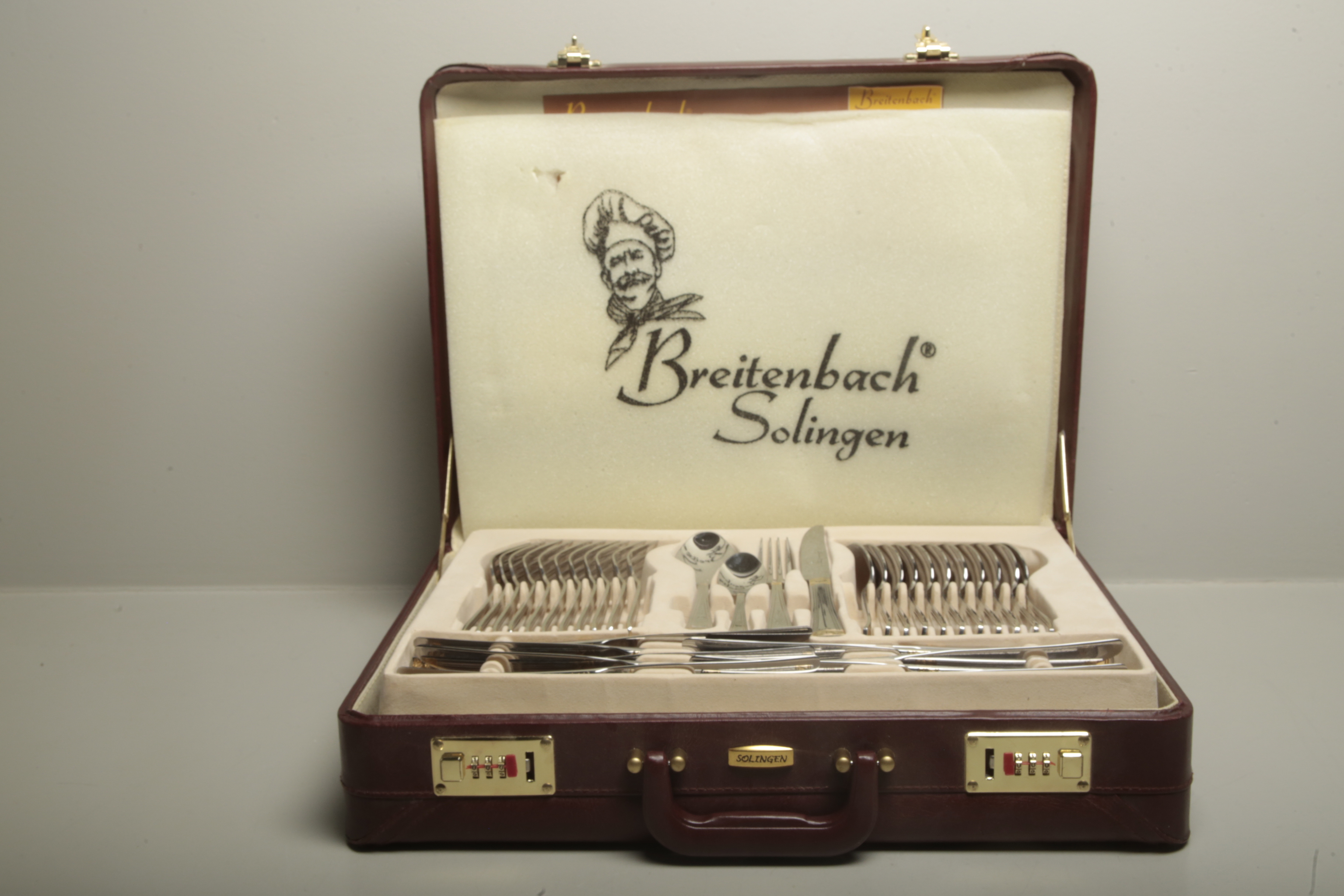 Solingen Breitenbach bestickuppsättning, 73 delar | Auktion