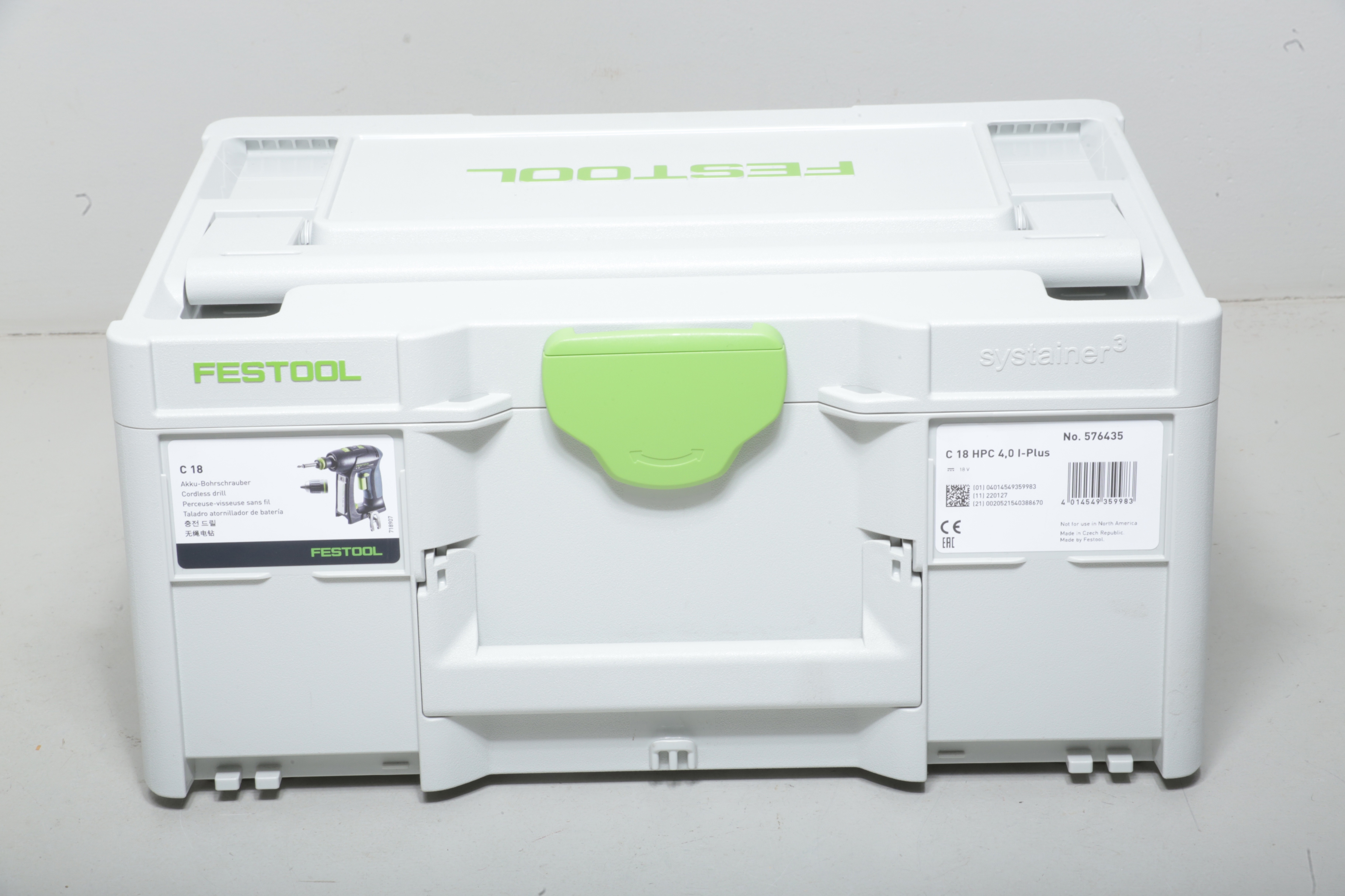 Festool borrmaskin C 18 HPC Li-Ion | Auktion