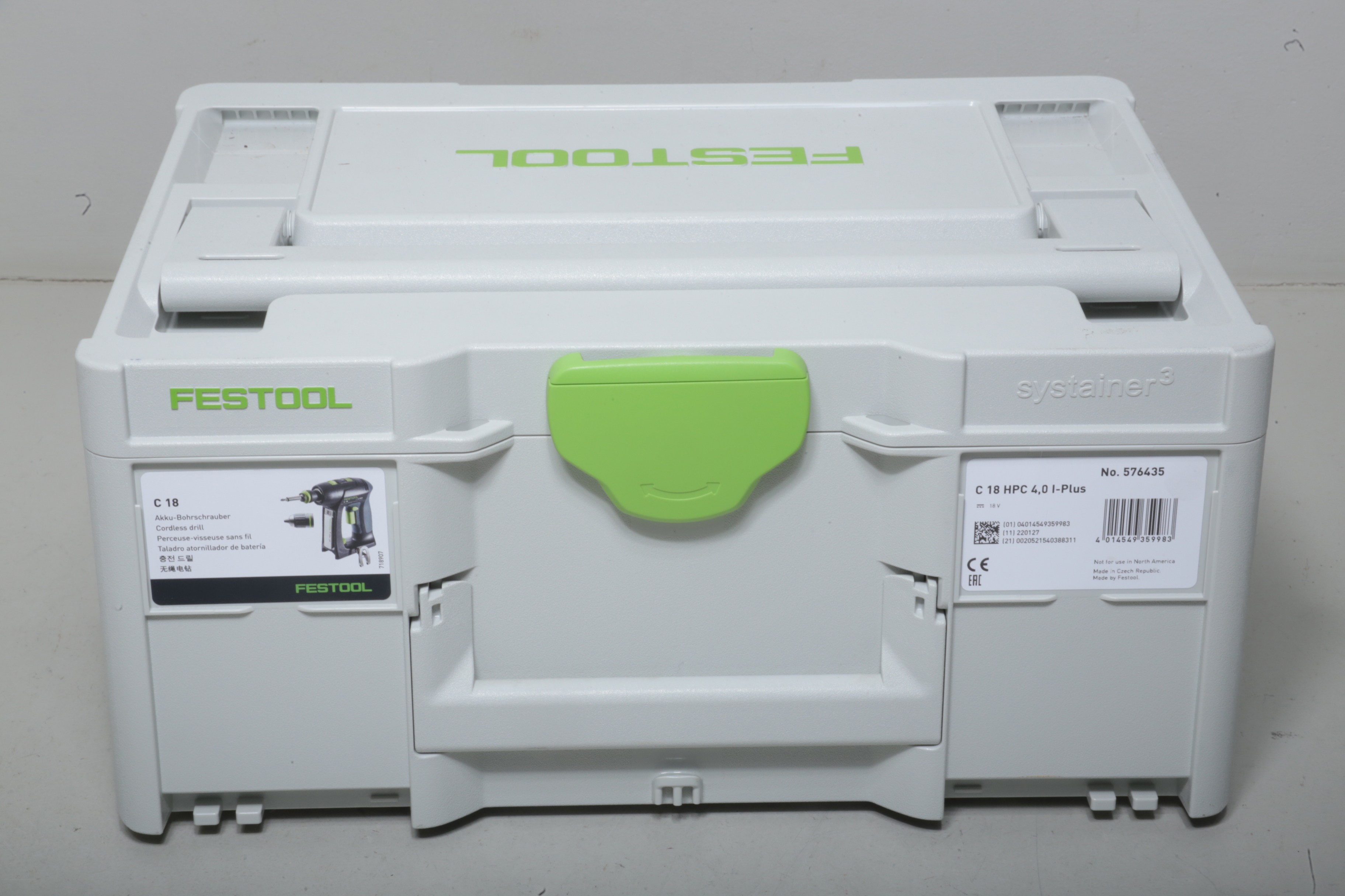 Festool borrmaskin C 18 HPC Li-Ion | Auktion